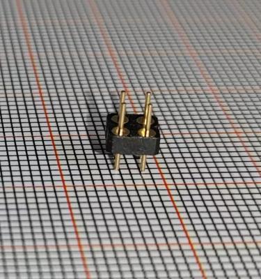 China Terastor Round hole pin/Pin Header 2.54mm 2*2P en venta