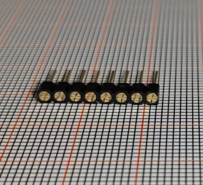 China Terastor Round hole pin/Pin Header 2.54mm 1*8P Flat head pin Te koop
