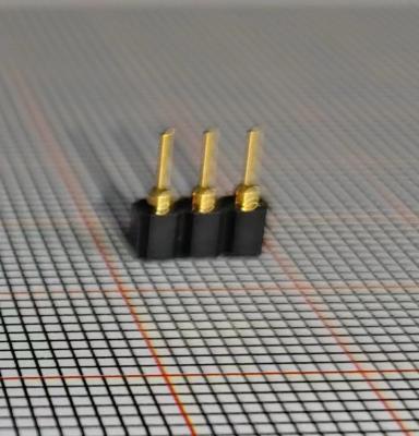 China Terastor Round hole pin/Pin Header 2.54mm 1*3P Flat head pin en venta