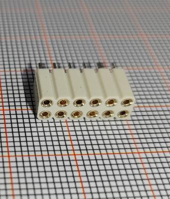 China 2x6 12 Pin Header Connector IC zócalo femenino del jefe de la echada de 2,54 milímetros en venta