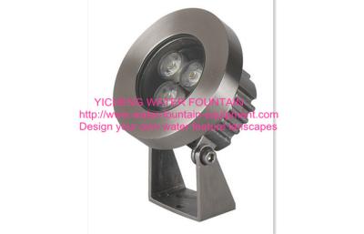 Cina 3 la fontana subacquea impermeabile di X 1W LED accende l'acciaio inossidabile di controllo di IP68 SpA in vendita