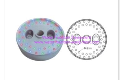 Cina foschia di fabbricazione leggera della fontana dell'atomizzatore di 80W LED dell'anello subacqueo impermeabile delle luci in vendita
