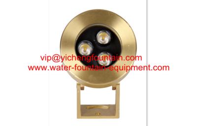Cina Grande tipo del supporto di potere delle intere luci subacquee d'ottone pure pesanti della fontana in vendita