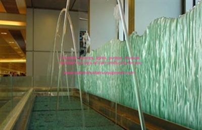 Cina CE fontana laminare del getto del collegamento da 1 pollice con luce principale dentro in vendita