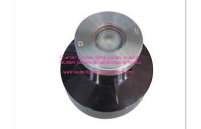 Cina La fontana principale subacquea SS316 si accende con il posto adatto di plastica 1x3W il LED IP68 in vendita