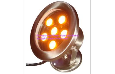 Cina 6 X 1W 6 X 2W 6 X 3W hanno condotto le luci subacquee IP68 impermeabile completamente ss della fontana materiali in vendita
