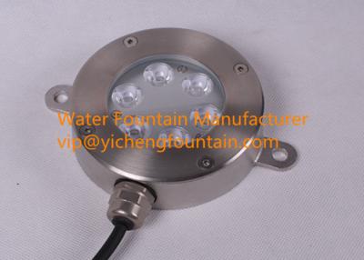 Cina Nessun IP68 UV RGB all'aperto ha condotto le luci della fontana diametro 115mm del materiale di 316/304 ss in vendita