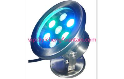 Cina 6W 12W 18W ha condotto il tipo materiale impermeabile DMX512 del supporto delle luci subacquee IP68 completamente ss della fontana in vendita