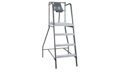 Taille du bien mobilier 2.3M de chaise de maître nageur de piscine d'acier inoxydable