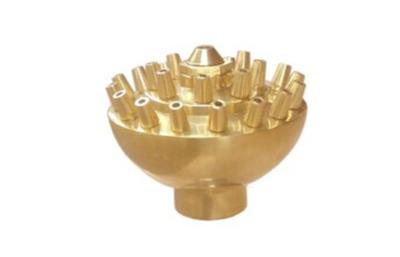 China Blossom Pond Fountain Nozzles , Jet Spray Nozzle for Home Patio Fountains Parts for sale