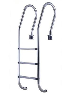 Safety Swimming Pool Accessories , Stainless Steel Ladders with 2 - 5 Anti-slip Steps