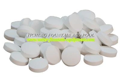 中国 プールの制御システムのための殺菌性の Trichloroisocyanuric 酸 TCCA 90% のタブレット 販売のため