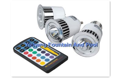 China Remote Controller Underwater Swimming Pool Lights , LED MR16 Bulb Replacement for sale