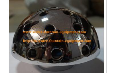 中国 銅/真鍮の Chromplated 水噴水は半分のタンポポ/球をノズルを通して出します 販売のため