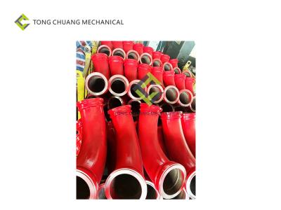 Cina Il grado 500MM del tubo 45 del gomito della pompa per calcestruzzo di Tailer facili installa in vendita
