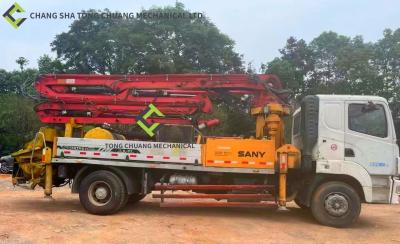 En 2014 la industria pesada de Sany utilizó el camión de la bomba concreta SY5190THB25