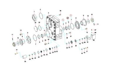 China Transfer Box , Force Collector，PTO (Power Take-Off) 10234443 for sale