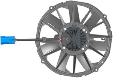 중국 건설기계 부품 SPAL 전자 팬 VA113-BBL510P/R/AN-94A 2.5kg 무게의 브러시리스 팬 판매용
