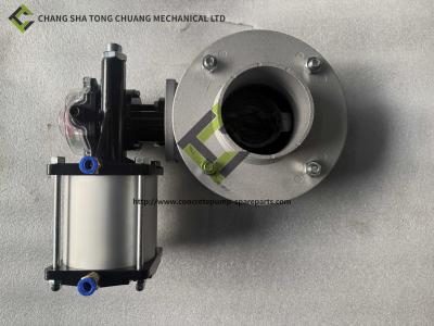 중국 콘크리트 혼합 설비 용품의 단일 플랜지 공기 나비 밸브 V1FS100GBN 판매용