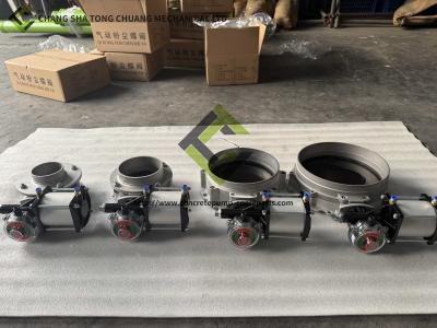 중국 믹싱 스테이션 V1FS300GBN+CP101+MIC23을 위한 단일 플랜지 공기성 나비 밸브 판매용