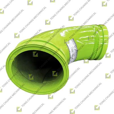 China 125*R190.5-90，125*R275-90-C，125*R200-90 double-layer elbow pipe，dual-layer elbow pipe，double-layered wear-resistant elbow，two-layer composite elbow，double-walled elbow pipe，dual-layer protective elbow for sale