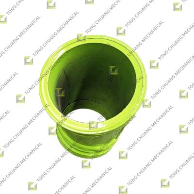 China Multiple specifications are available double-layer elbow pipe，dual-layer elbow pipe，double-layered wear-resistant elbow，two-layer composite elbow，double-walled elbow pipe，dual-layer protective elbow for sale