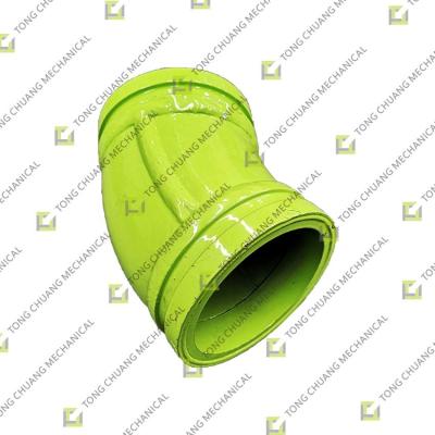 China Multiple specifications are available double-layer elbow pipe，dual-layer elbow pipe，double-layered wear-resistant elbow，two-layer composite elbow，double-walled elbow pipe，dual-layer protective elbow for sale