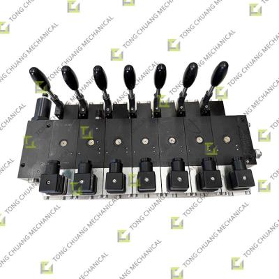 China Hawei Six-Unit, Hawei Seven-Unit, Hawei Eight-Unit Multi-way valve assembly,Multi-pass valve assembly,Integrated multi-way valve,Multi-way directional valve assembly,Multi-circuit valve assembly for sale