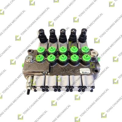 China Five-Unit M45/5 outrigger multi-way valve,outrigger multi-way valve,outrigger directional valve group,outrigger control valve bank,outrigger oil circuit distribution valve for sale