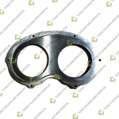 China Brillentafel, Verschleißfeste Brillentafel, Betonförder-Brillentafel, Auslassöffnungs-Brillentafel, Brillentafel passender Schneidring, Hochdruck-Verschleißfeste Brillentafel zu verkaufen