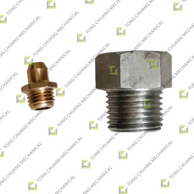China Grease Nipple + Adapter，Grease Nipple & Lubrication Adapter，Construction Machinery Grease Nipple Reducer，ElGrease Nipple Adaptor for Bent Position，Shaft Pin Lubrication Grease Nipple Connector for sale