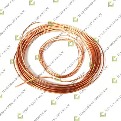 China φ6 Red Copper Tube，Concrete Machinery Red Copper Pipe，Hydraulic System Red Copper Tube，Refrigeration Red Copper Tubing，High‑pressure Red Copper Pipe，Truck Pump Red Copper Tube for sale