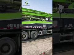 В 2016 году компания Zoomlion произвела ремонт бывшего в употреблении автобетоносмесителя длиной 63 метра, установила бетононасос.
