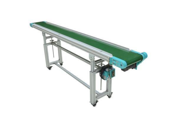 Quality 220V Aluminum Belt Conveyor , Material Handling Industrial Conveyor Belts for sale