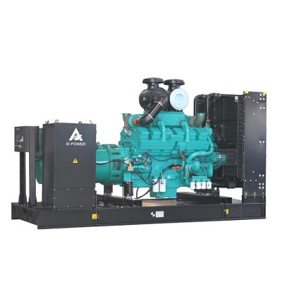 China Gruppo elettrogeno diesel di CCEC Cummins KTA38-G dei cilindri continui dell'alimentazione elettrica 12V 500KW for sale
