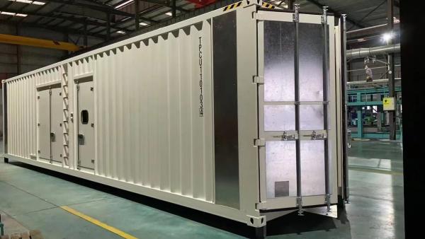 Quality 4000rpm 20ft Generator Shipping Container ECU 800kw Containerized Generator for sale