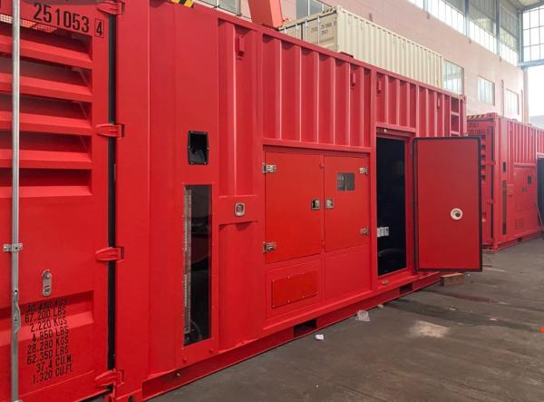 Quality 600kw 750kva Container Generator Soundproof Genset Container for sale