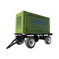 Quality 220V 380V Mobile Trailer Generator 80kw 1800RPM Trailer Mounted Generator for sale
