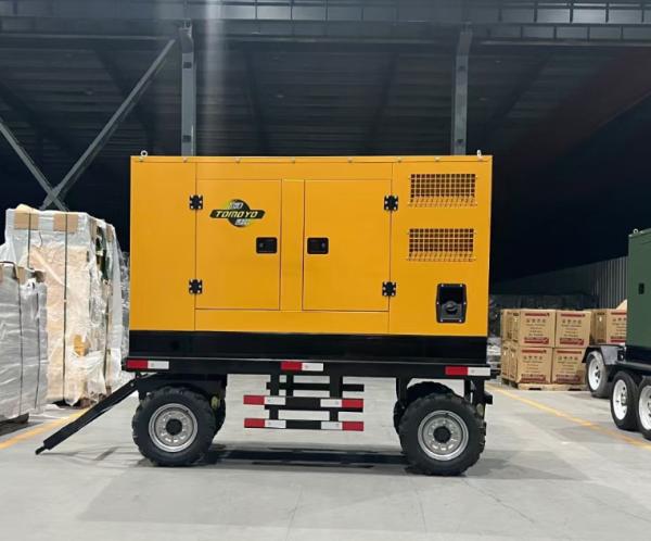 Quality 200kW 250kVA Small Generator Trailer Mobile Generator Water Cooling System for sale