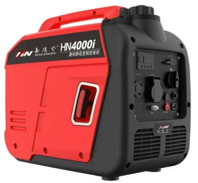 China 3KW 3.75KVA Light Quiet Gasoline Generators For Home Use AC Single Phase for sale