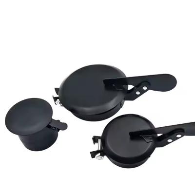 China Black Diesel Generator Rain Cap Iron Copper Generator Exhaust Rain Cap for sale