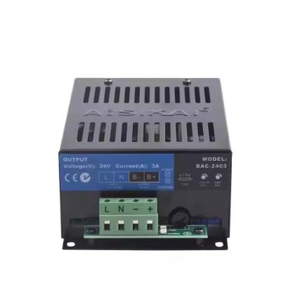 China Black Generator Battery Charger 12V 24V 3A-10A Output Generator Charger for sale