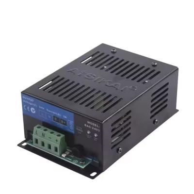 China Black Generator Battery Charger 12V 24V 3A-10A Output Generator Charger for sale