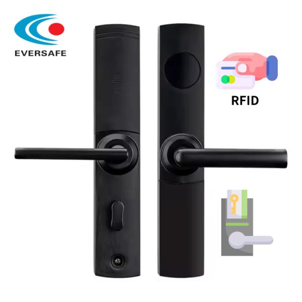 Quality Smart Hotel Lock with 18 Months Battery Life Emergency Mechanical Key and Grade C Security for sale
