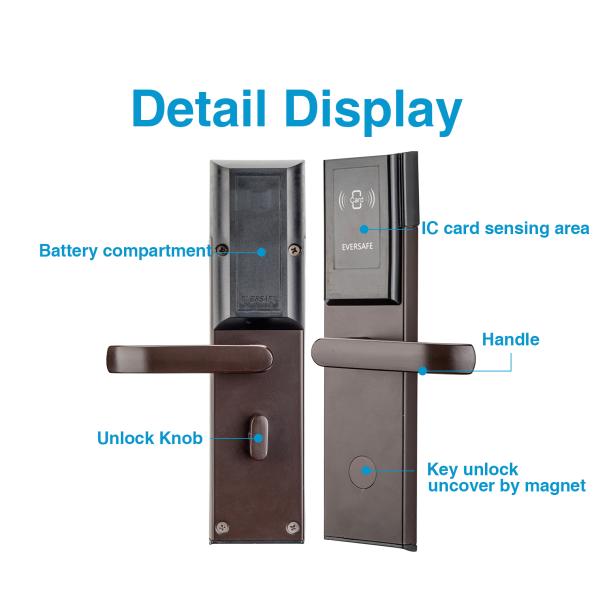Quality RFID Hotel Smart Locks Electronic Radio Frequency Identification For Smart for sale