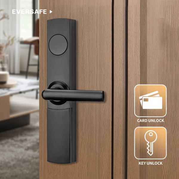Quality Economical Software Free Support Smart Card Hotel Door Lock With RFID Card for sale