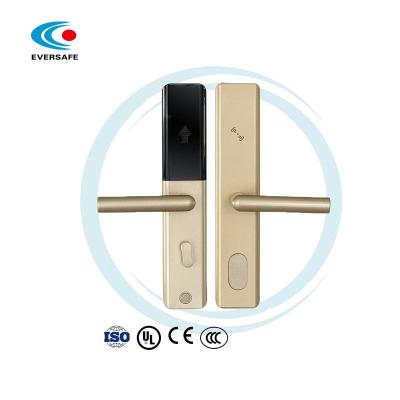 China Electronic Intelligence Digital Hotel NFC Card Reader Door Locks Alarm Lock Anti Theft for sale