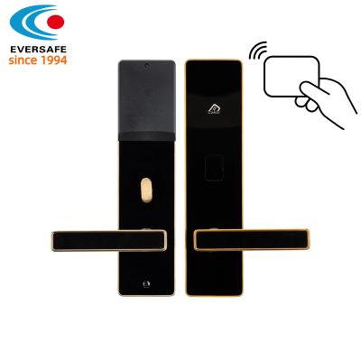 China Magnetic Card Encryption Technology Smart Lock For Hotels With RFID Technology for sale
