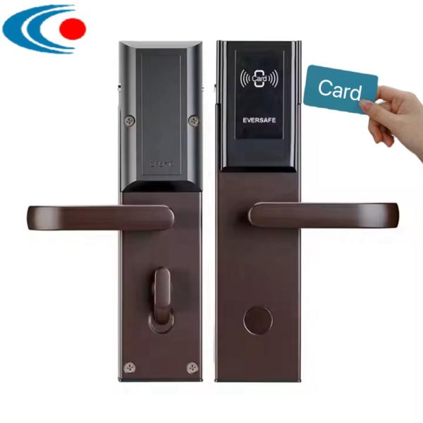 Quality Wholesale Hot Style Anti-prying Alarm Smart Card Hotel Lock for sale