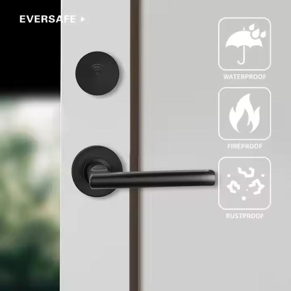 Quality High Quality Anti-disassembly Alarm Cheap Smart Door Lock for Hotels, Office Buildings, Student Apartments for sale